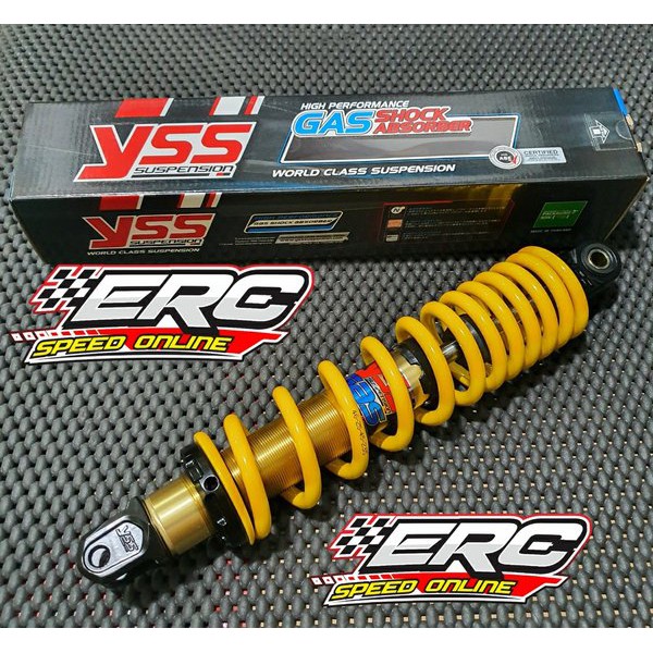 Jual SHOCK YSS HYBRID EVO MATIC 330 MM GOLD KUNING VARIO 125 - VARIO 150 | Shopee Indonesia