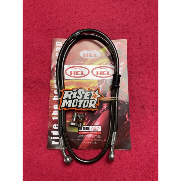 Jual SELANG REM HEL 110 CM CARBON | Shopee Indonesia