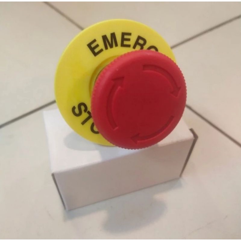 Jual Emergency stop push Button lock / Tombol emergency | Shopee Indonesia