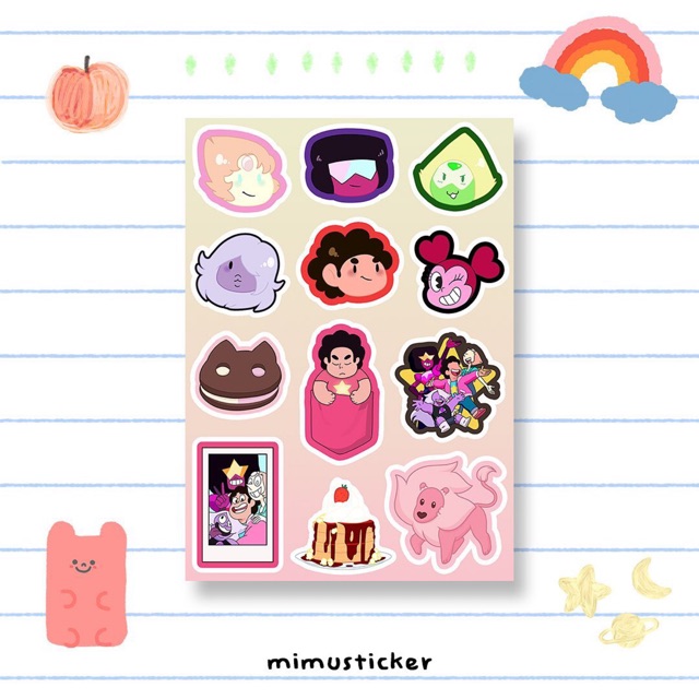 Jual Steven Universe Sticker Pack | Shopee Indonesia