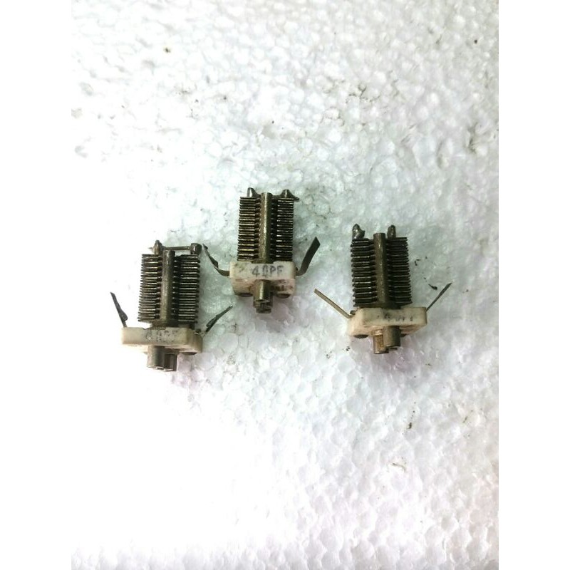 Jual varco besi 40pf trimmer batu keramik highvolt variable capacitor ...