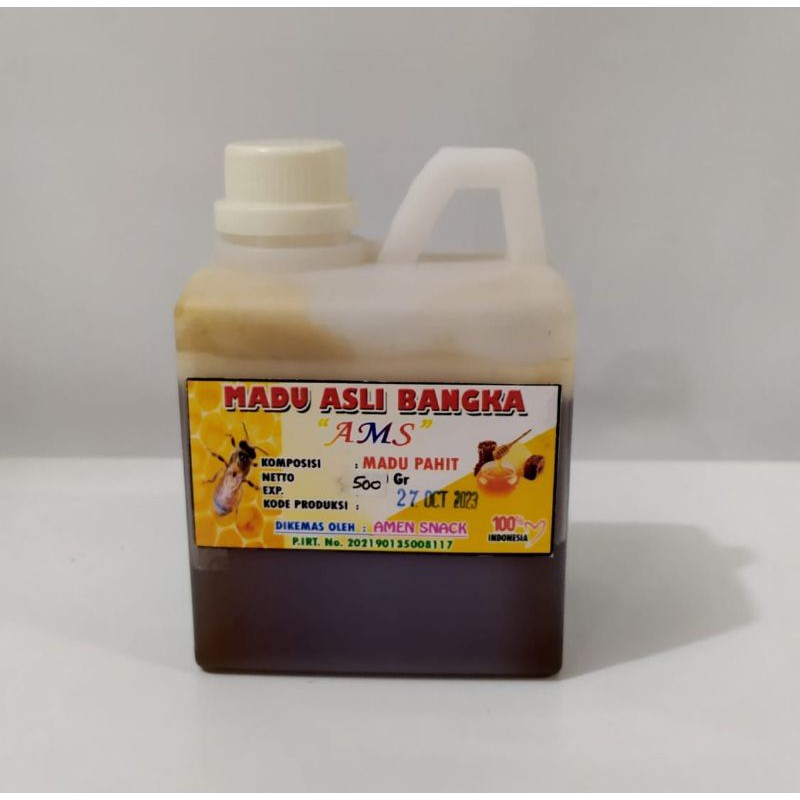 Jual MADU PAHIT ASLI BANGKA 500GRAM MADU PELAWAN MADU BANGKA ASLI TANPA BAHAN CAMPURAN | Shopee ...