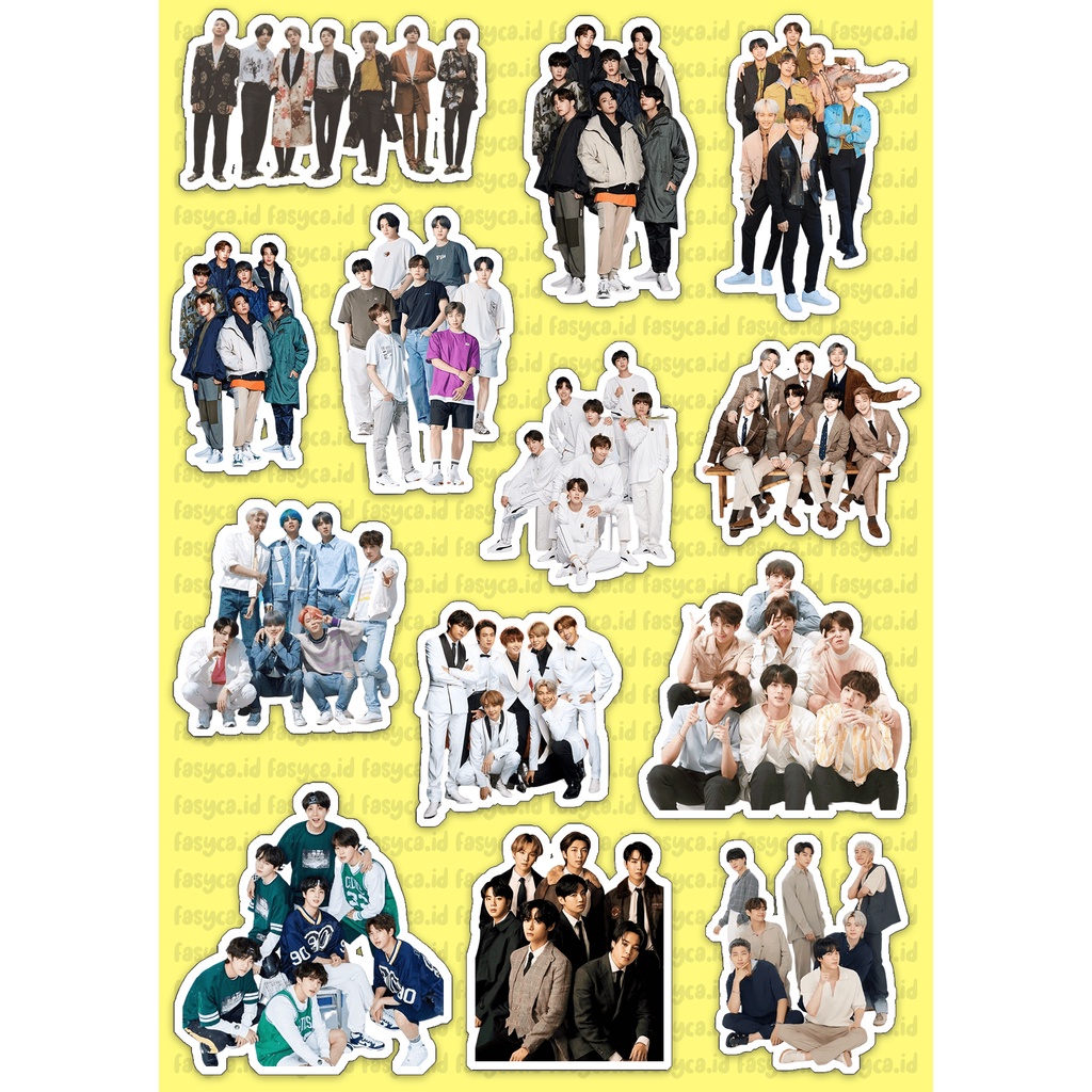 Jual BTS Sticker Pack by Fasyca | Journaling Sticker | Decor Sticker ...