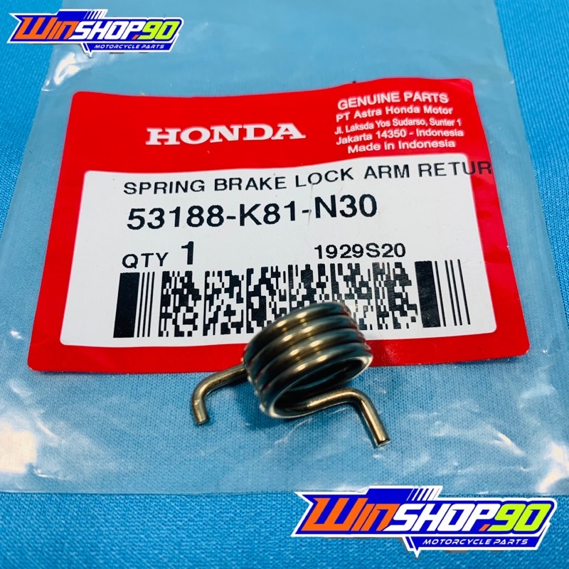 Jual Per Rem Kiri CBS Spring Brake Lock Arm Return Beat Street K81 K1A ...