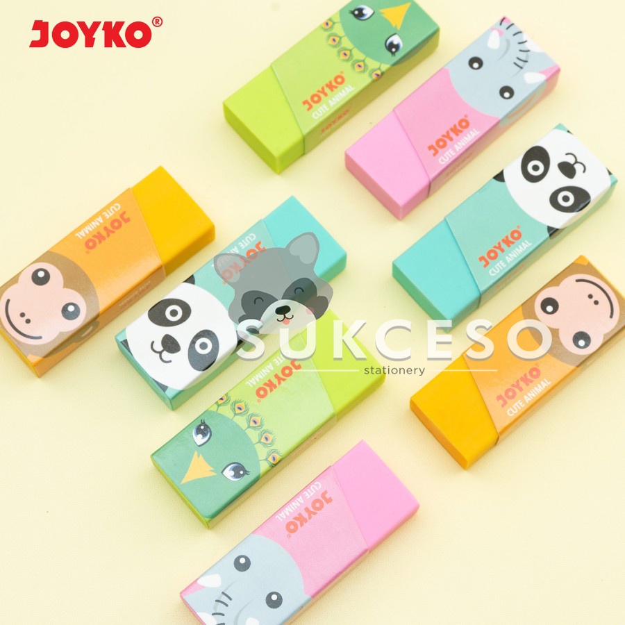 Jual Joyko Penghapus Eraser ER-116 Cute Animal | Shopee Indonesia