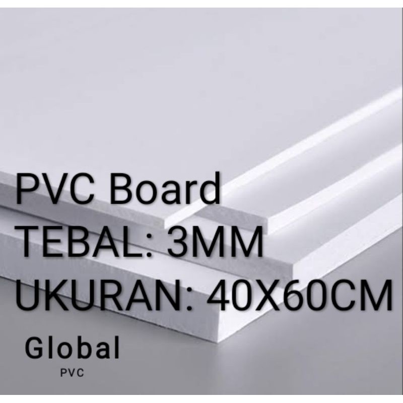 Jual Pvc Board 3mm ukuran 40x60CM | Shopee Indonesia