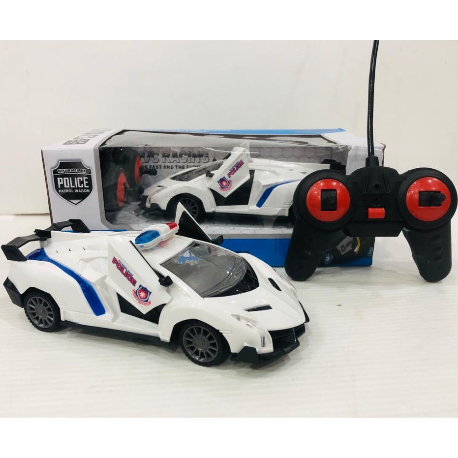 Jual MAINAN MOBIL REMOTE CONTROL / MOBIL POLISI BUKA PINTU / MOBIL ...
