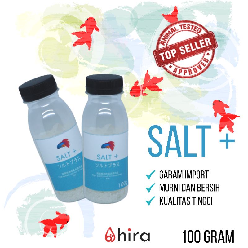Jual Salt+ Garam Ikan Bening Kualitas Super Impor 100 gram | Shopee ...