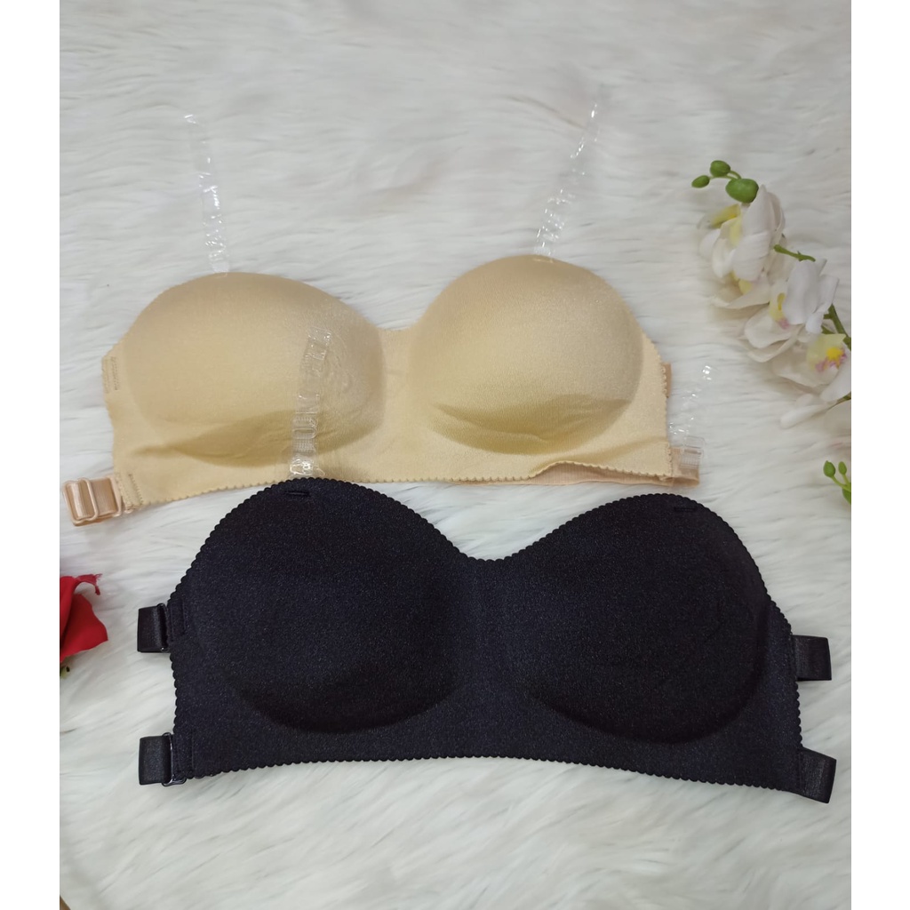 Jual Bra Strapless Cantik / Bra Seamless Invisible Bra/Tidak ada Kawat ...