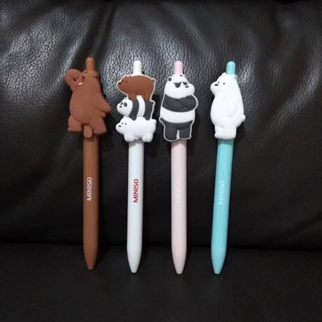 Jual Miniso pen we bare bears | Shopee Indonesia