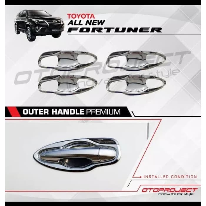 Jual OUTER HANDLE HANDEL MANGKOK PREMIUM OTOPROJECT ALL NEW FORTUNER VRZ | Shopee Indonesia