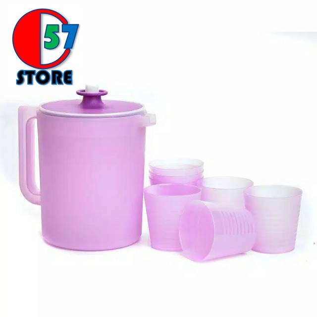 Jual Teko air minum set dengan gelas 5 Teko yeppo Teko Beranak Teko set ...