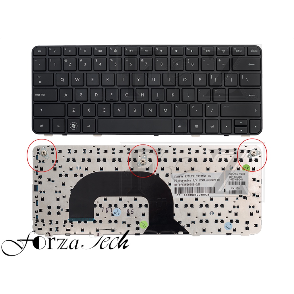 Jual Keyboard HP Pavilion DM1-3000 DM1Z-3000 DM1-4000 656707-001 626389 ...