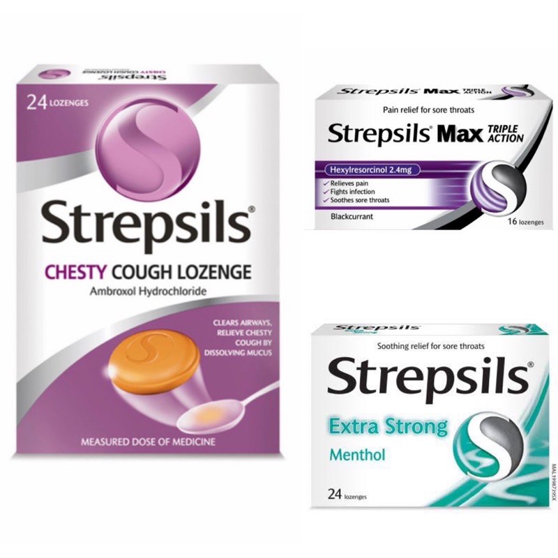 Jual READY STOCK Strepsils Import (SPORE) Extra Strong Menthol Max ...