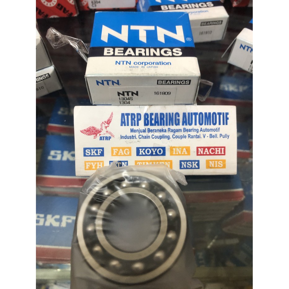 Jual BEARING KRUK AS MOTOR 6304 DOUBEL PELOR 1304 NTN JAPAN | Shopee Indonesia