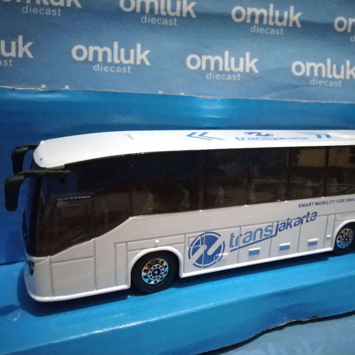 Jual Bus Transjakarta (Putih) | Shopee Indonesia