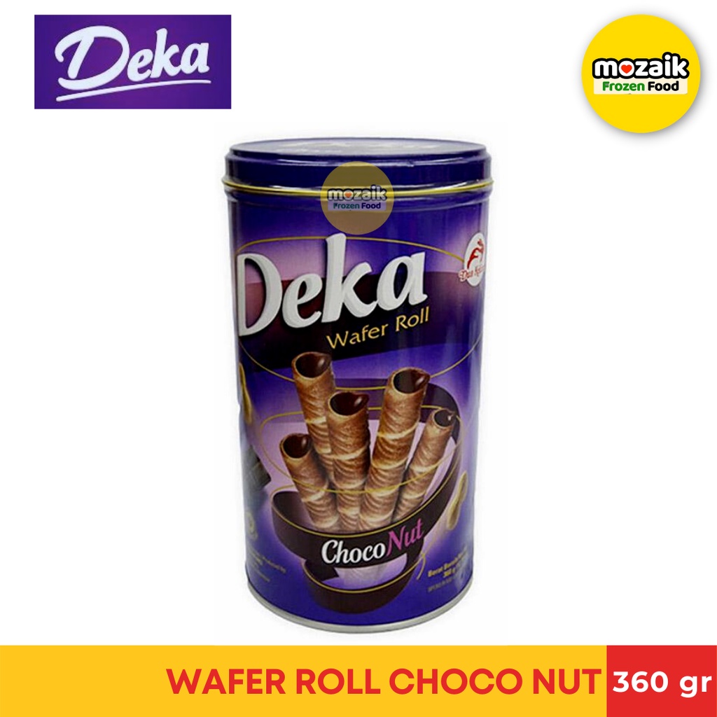 Jual Deka Wafer Roll Choconut Frozen Mart Frozen Food Palembang 360gr ...