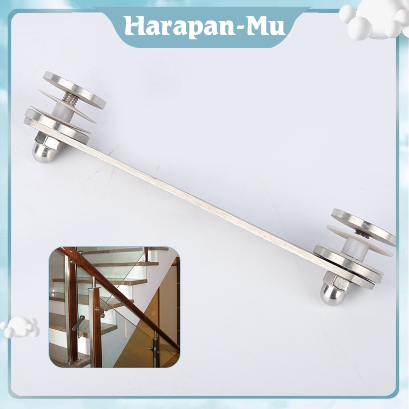 Jual Penjepit Kaca Stainless Railing Kaca Plat Railing Kaca Sayap Tiang ...