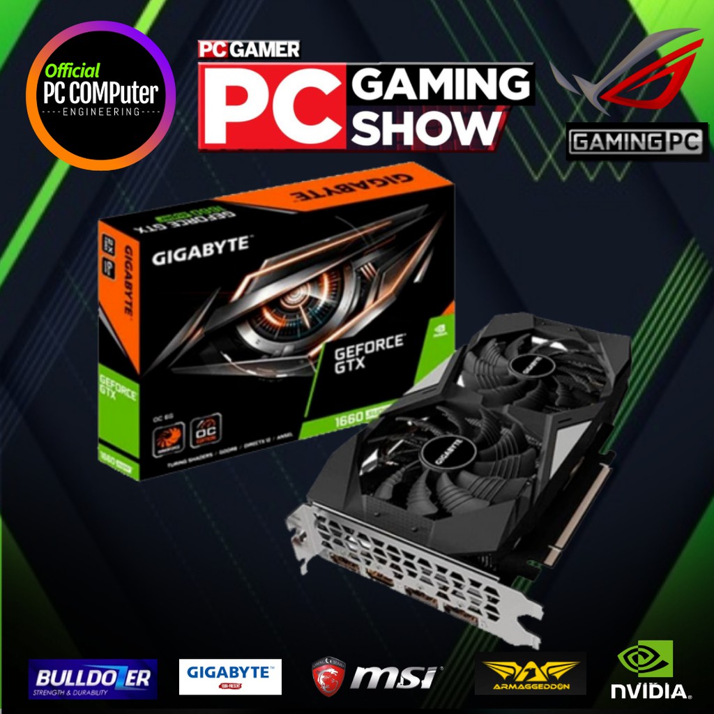 Jual VGA GIGABYTE GTX 1660 SUPER OC 6GB NVIDIA | GTX1660S | GTX 1660S ...