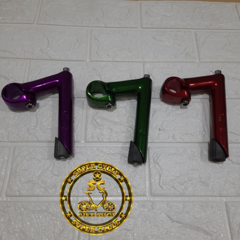 Jual Tiang Stang Stem Sepeda Balap/Mini 25.4 Alloy Taiwan Diameter 22.2 ...