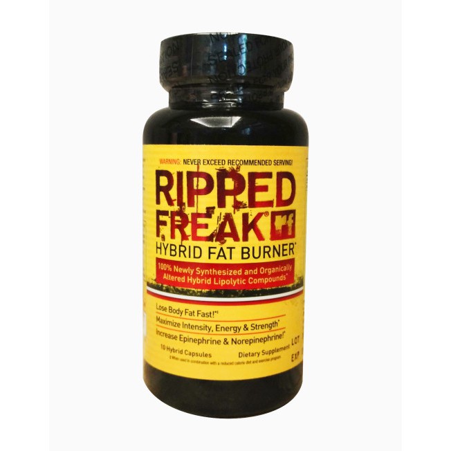 Jual Ripped Freak Fat Burner (10 Caps) | Shopee Indonesia