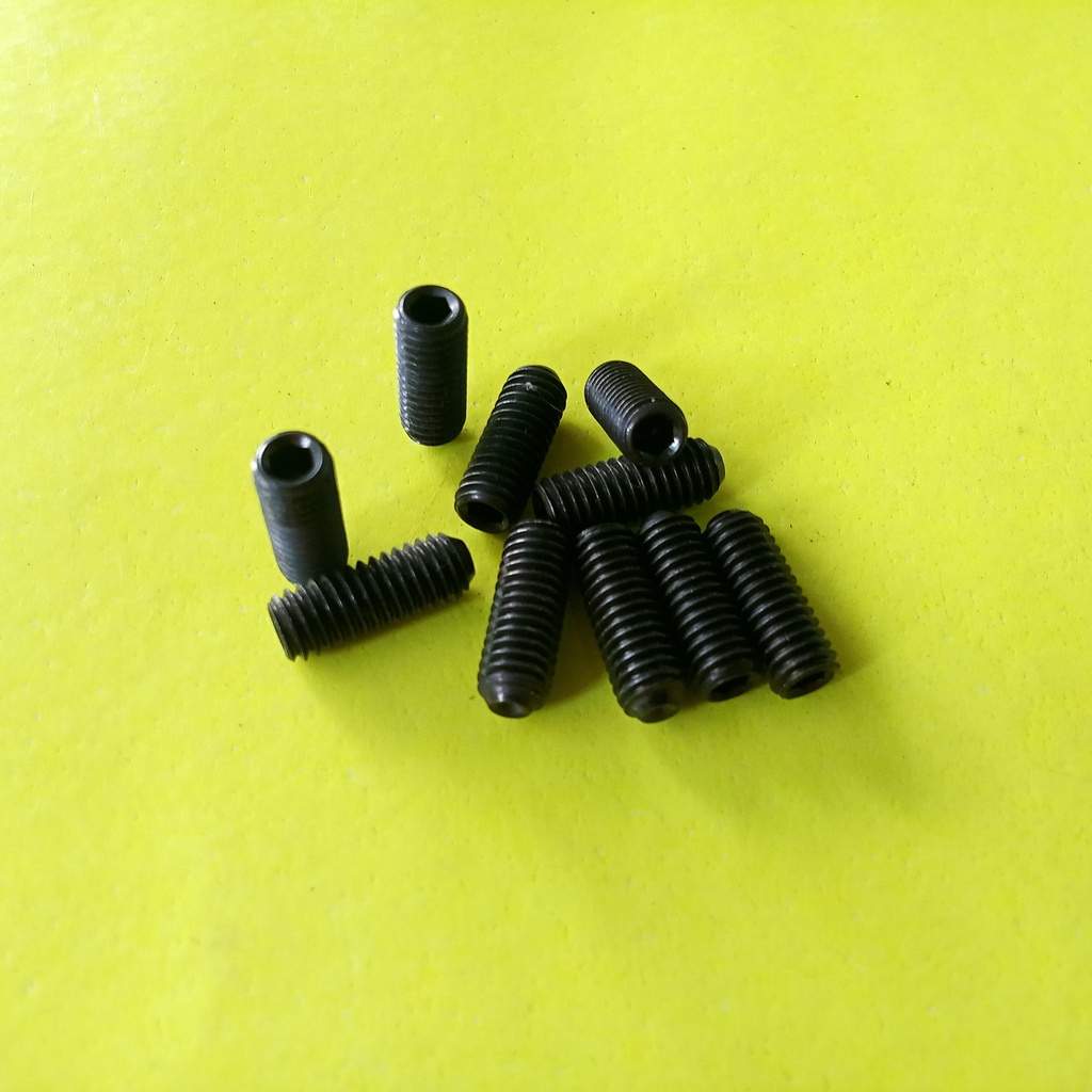 Jual BAUT L TANAM M5 X 20 BAJA / BAUT L TANAM M5X20 / BAUT L SET M5X20 BAJA HITAM SOCKET SET ...