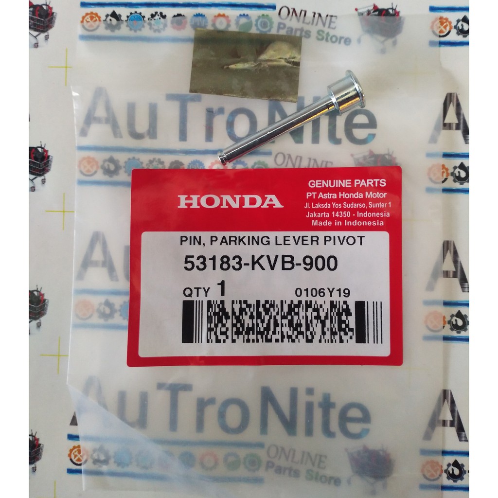 Jual Pin Parking Lever Brake Pivot 53183-KVB-900 Original Honda Beat ...