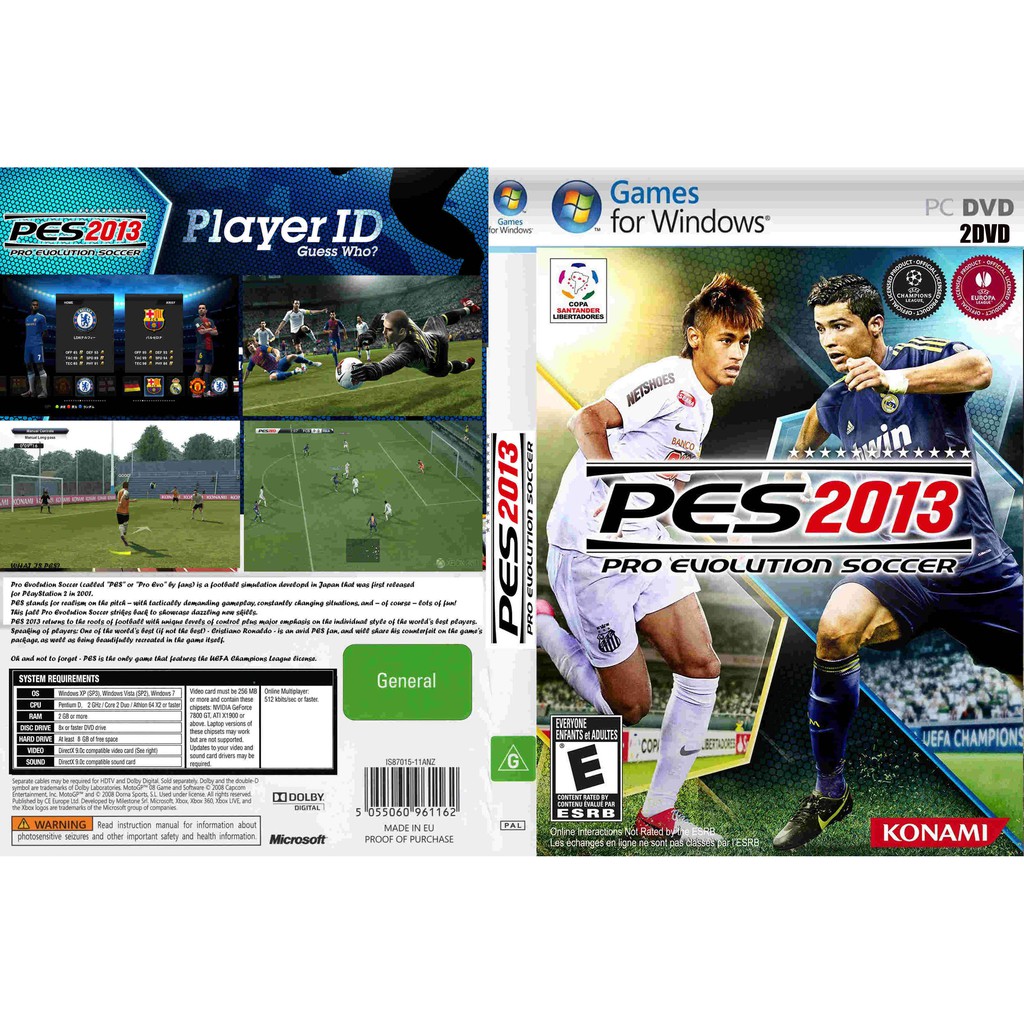 Jual PES 2013 2DVD | Shopee Indonesia