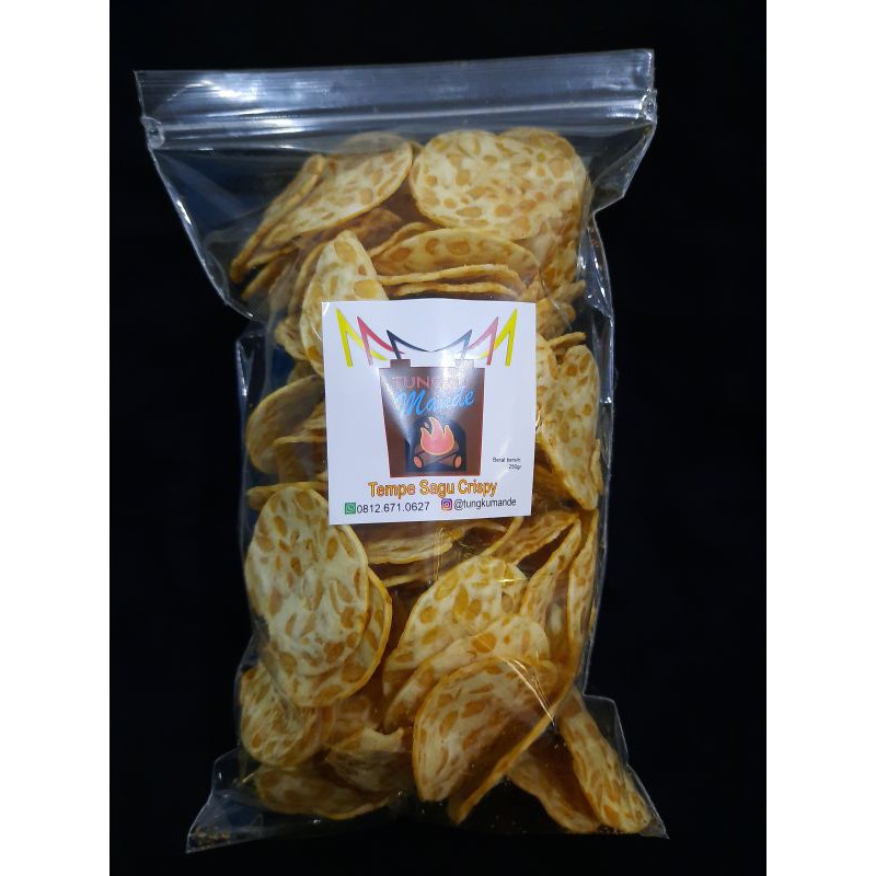 Jual Keripik Tempe Krispi Original (250gr) Halal dan PIRT UMKM Depok ...
