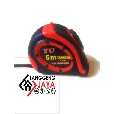 Jual Meteran 5M Self Lock Yu Kuat Langgeng- | Shopee Indonesia