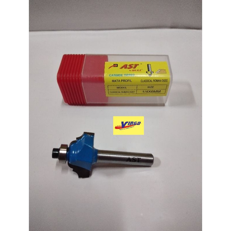 Jual AST MATA PROFIL MATA PROFILE ROUTER KAYU CLASSICAL ROMAN OGEE 1/4 ...