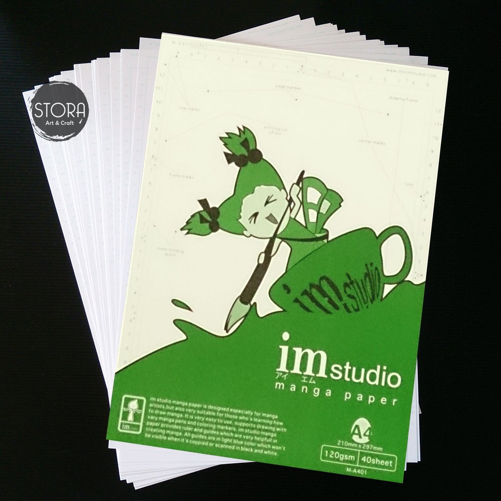 Jual EIEM Manuscript Paper A4 / manga paper / kertas komik | Shopee ...
