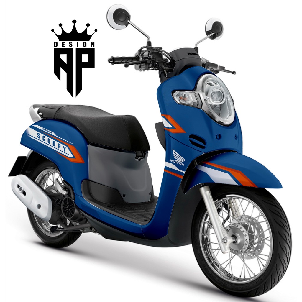 Jual decal sticker scoopy full body FI scopy dekal stiker skopi karbu ...