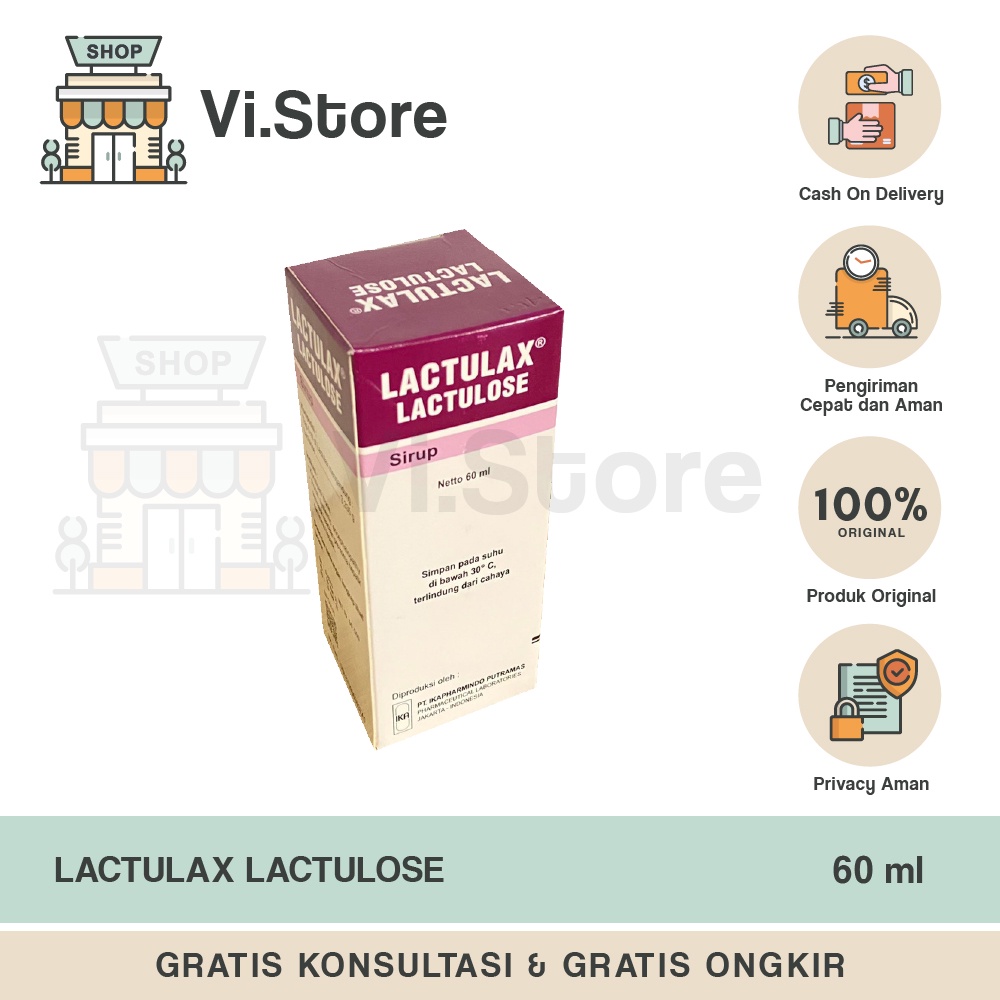 Jual Lactulax Lactulose Sirup 60 ml | Shopee Indonesia