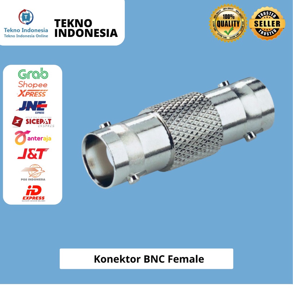 Jual Sambungan BNC Konektor BNC Female to BNC Coupler I BNC | Shopee Indonesia