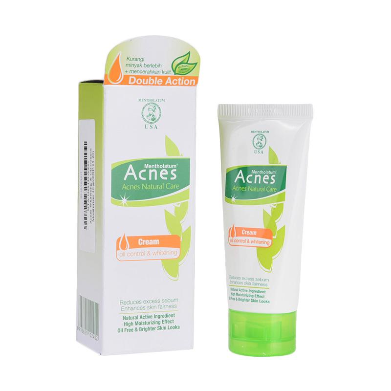 Jual Acnes Oil Control N Whitening Moisturizer 40G | Shopee Indonesia