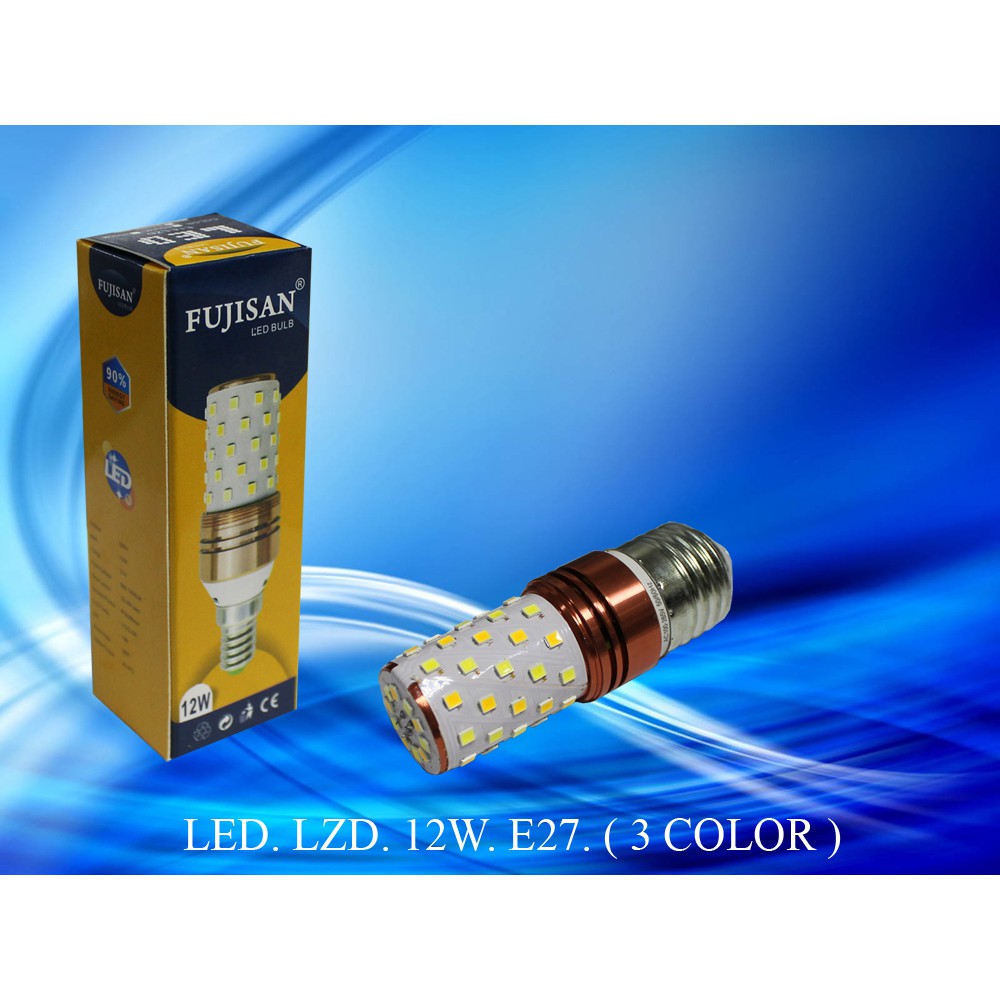 Jual Bohlam LED 3 COLOR E14 E27 Fujisan 12 WATT | Shopee Indonesia