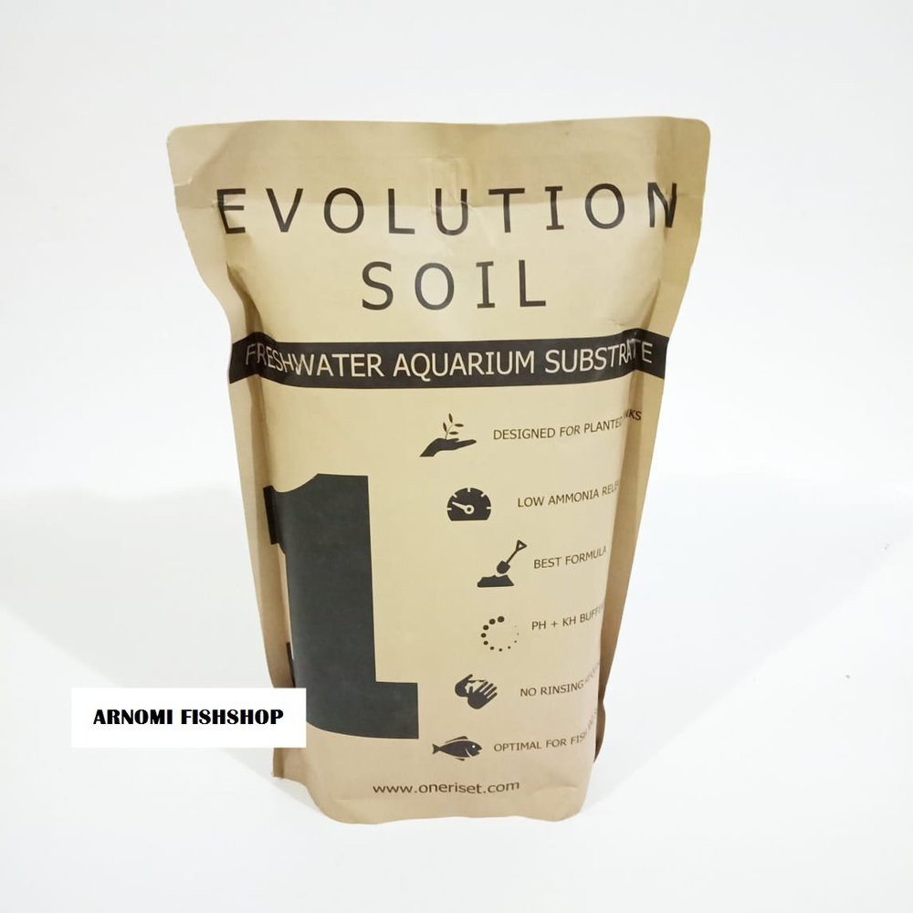 Jual EVOLUTION SOIL 1 LITER SUBTRATE AQUASCAPE ORIGINAL PRODUCT MUTU ...