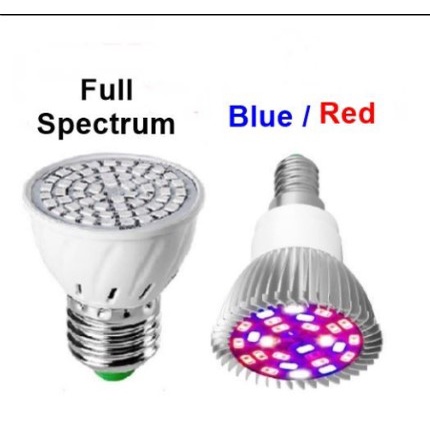 Jual Lampu LED Tanaman Hidroponik Indoor UV LED Grow Ligth E27 220V | Shopee Indonesia