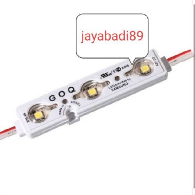 Jual LED MODULE SAMSUNG GOQ 2835 ORIGINAL MADE IN KOREA | Shopee Indonesia