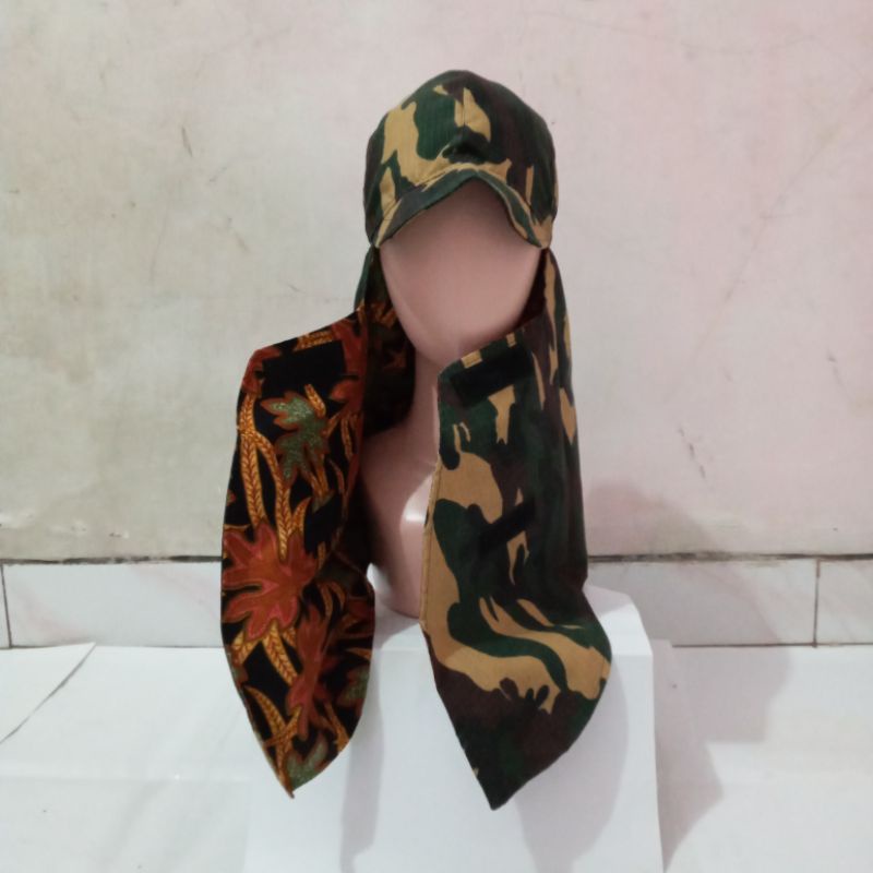 Jual topi las/topi welder/ kerpus proyek/topi safety | Shopee Indonesia