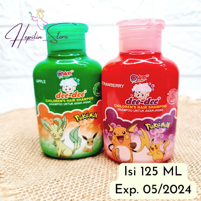 Jual Shampoo Dee Dee 125 Ml Pokemon atau Travel Size 45 ML / dee-dee ...