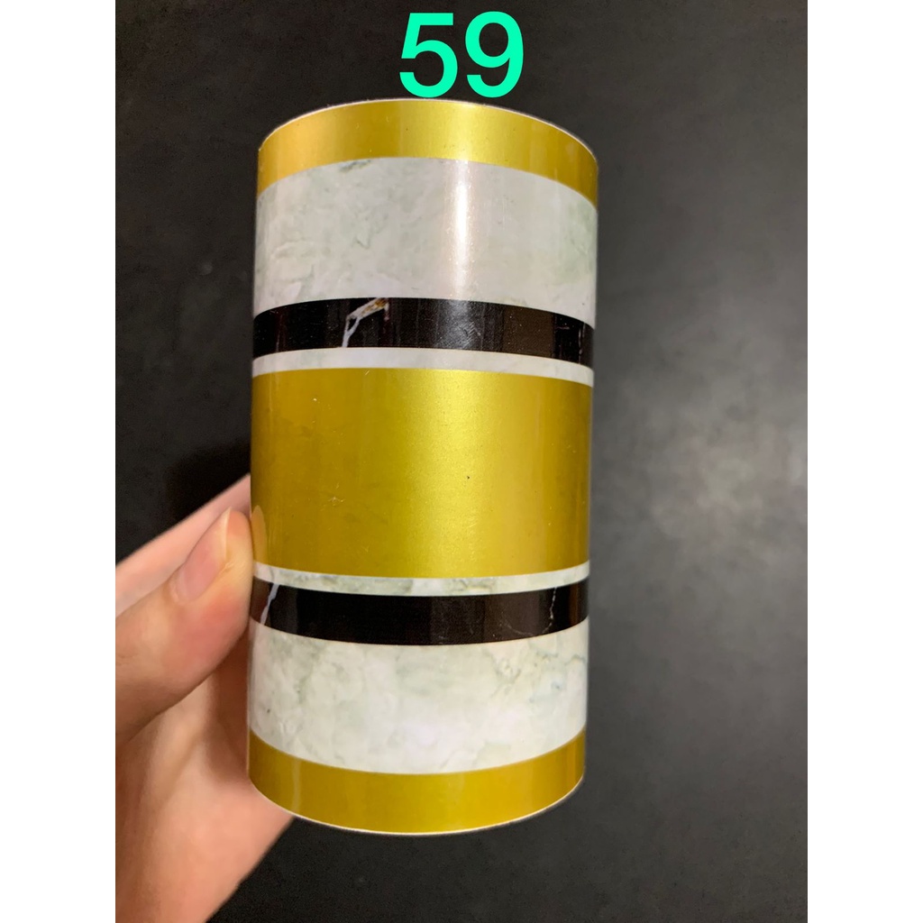 Jual STICKER WALL BORDER PREMIUM 12MOTIF GLOSSY 10CM X 10M -COD [BAYAR ...