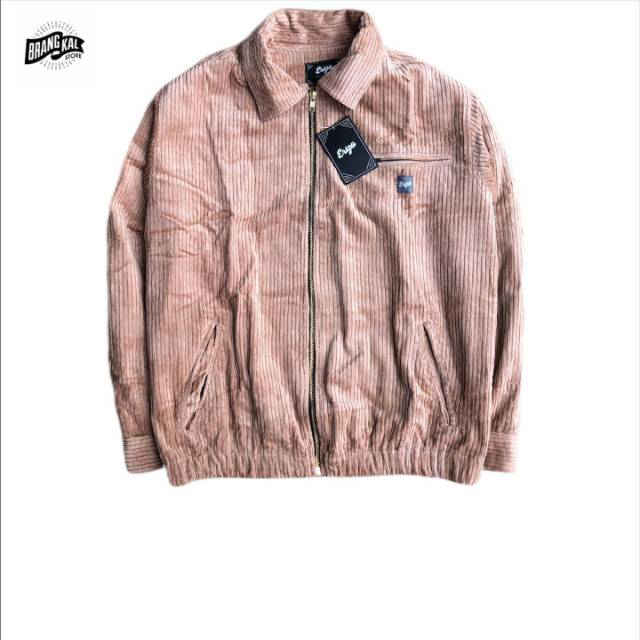 Jual Bomber Erigo Corduroy Coklat Muda | Shopee Indonesia