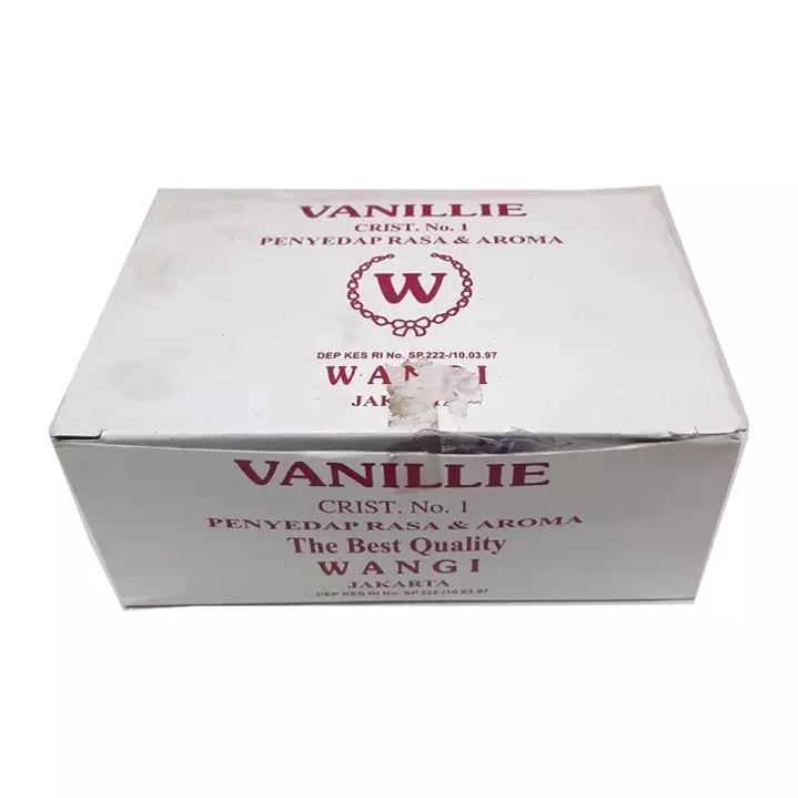 Jual Vanillie Vanili Vanilla Wangi W Bubuk 1 Pak Isi 100 Sachet ...