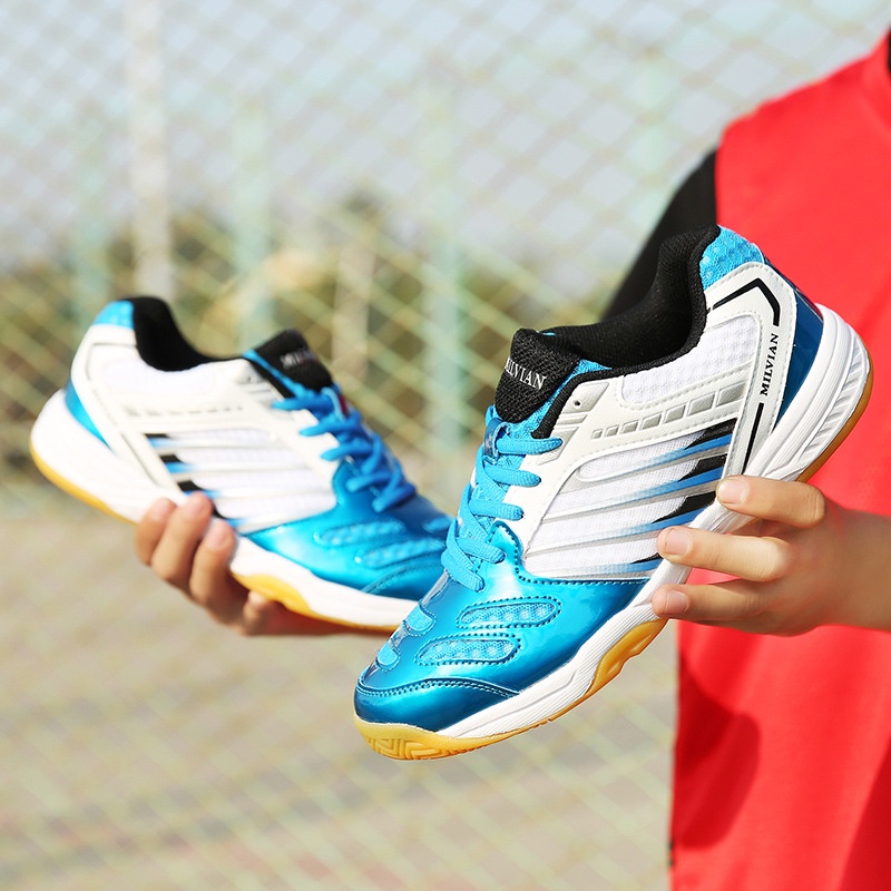 Jual Ukuran Besar Pasangan Bulutangkis Sepatu Siswa Pelatihan Tenis ...