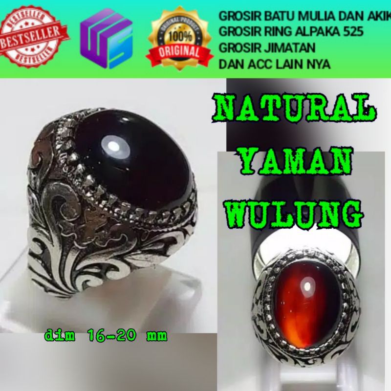 Jual BATU CINCIN YAMAN API SULAIMAN HITAM ASLI | Shopee Indonesia