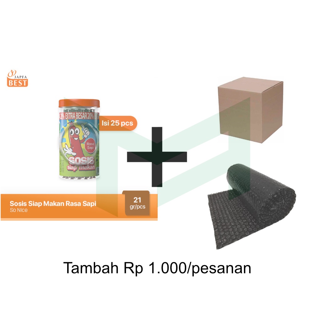 Jual So Nice Sosis Siap Makan Rasa Ayam dan sapi (baca deskripsi ...