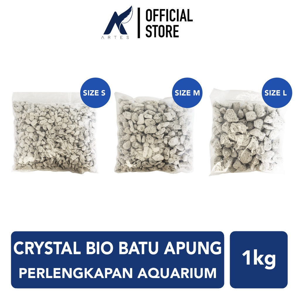 Jual CRYSTAL BIO BATU APUNG Media Tanam Anggrek Filter Aquarium ...