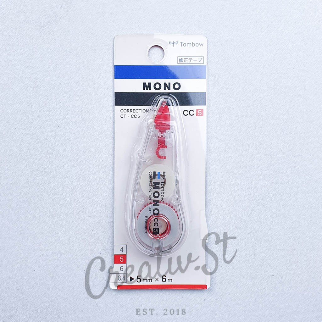 Jual TOMBOW Mono Correction Tape Ct-Cc5 Tip Ex Kertas Tip-Ex | Shopee ...